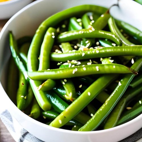 Easy Skillet Garlic String Beans - Vegan Focus