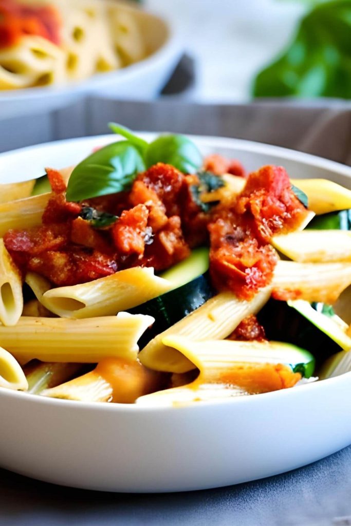 Tuscan White Bean Penne Pasta - Vegan Focus